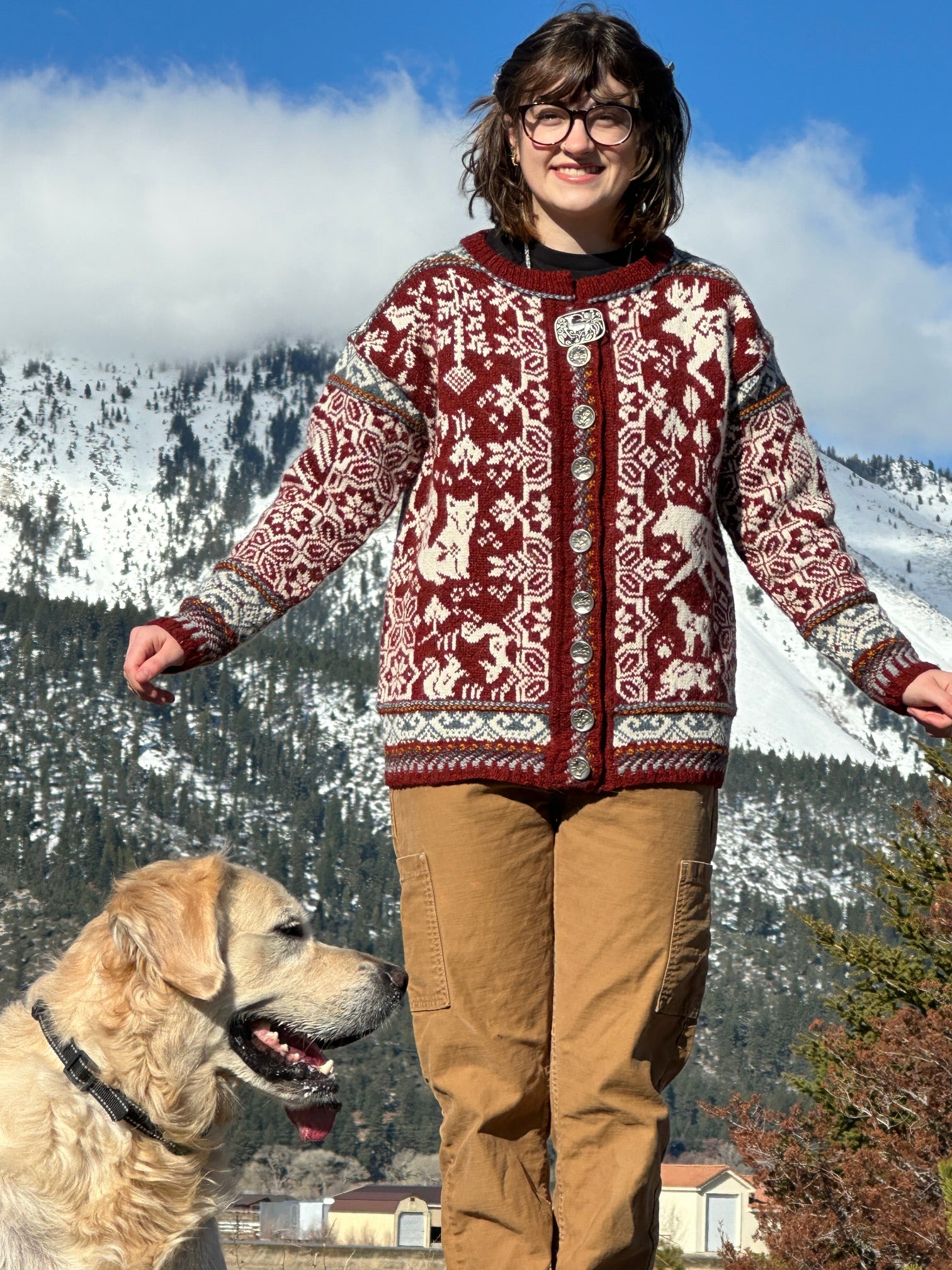 Fylgja Spirit Animals Sweater – Norsk Needlework
